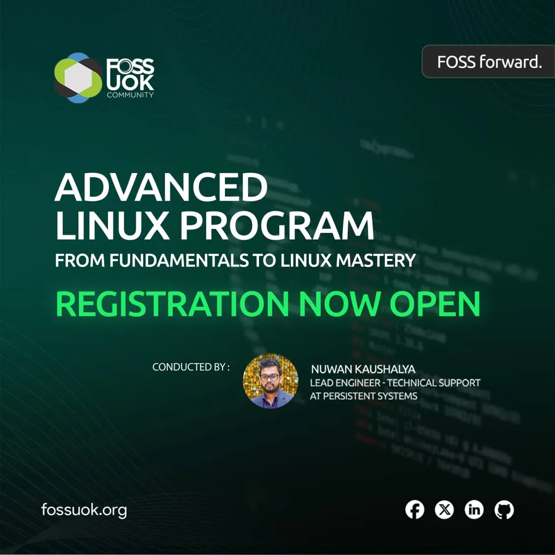 Events | FOSS Community UOK